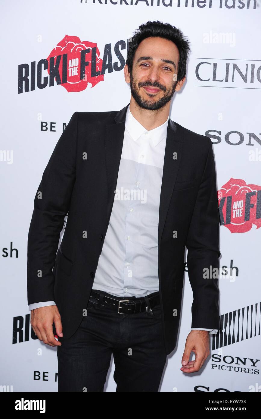 New York, NY, USA. 3rd Aug, 2015. Amir Arison at arrivals for RICKI AND ...