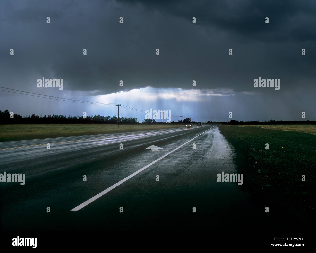 Countryside and storm clouds hi-res stock photography and images - Alamy