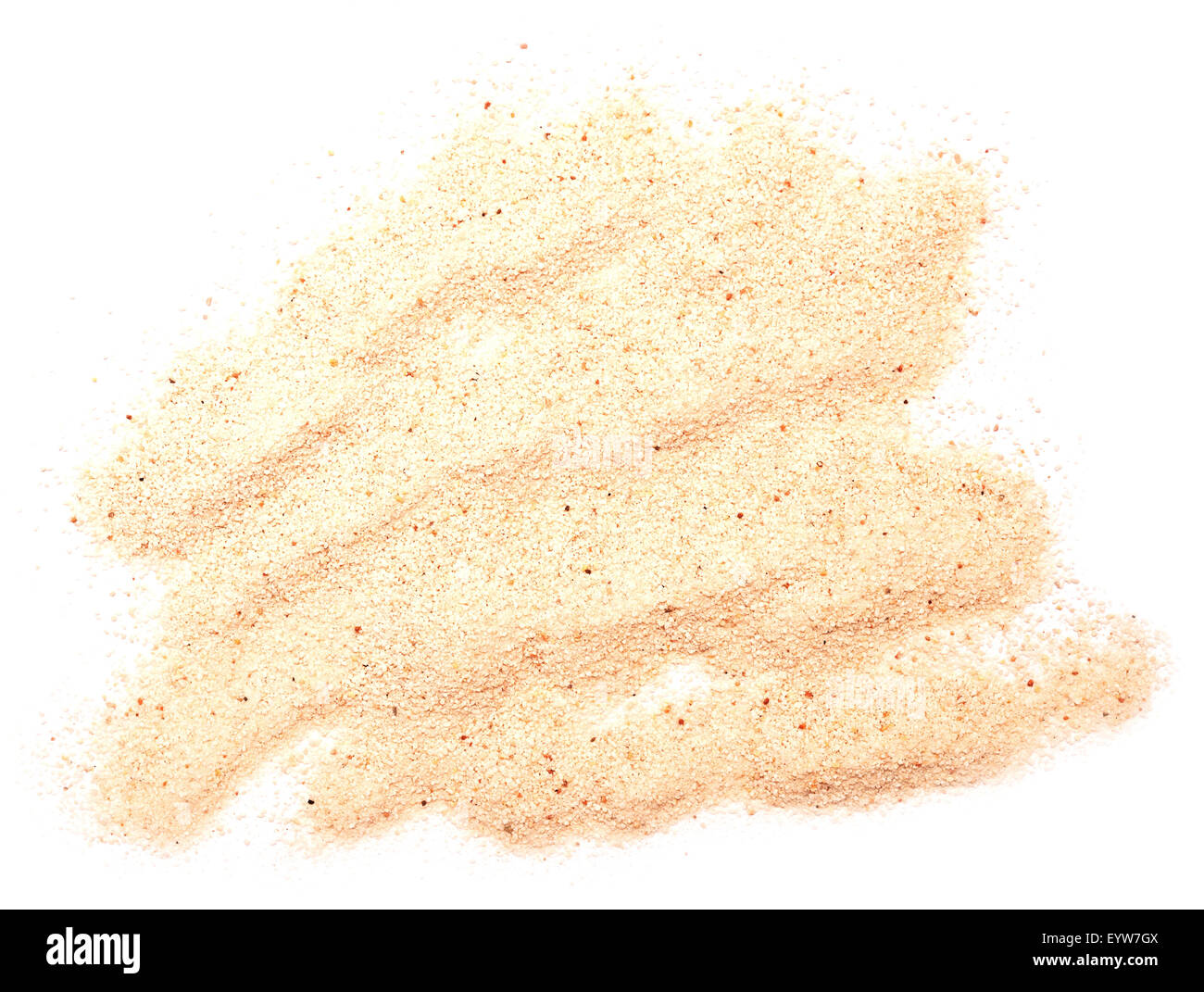 pile of sand isolated on white background Stock Photo - Alamy