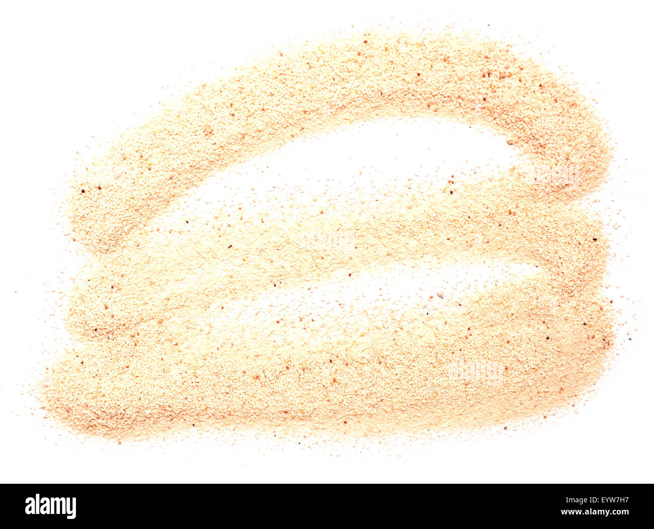 sand isolated on white background Stock Photo - Alamy