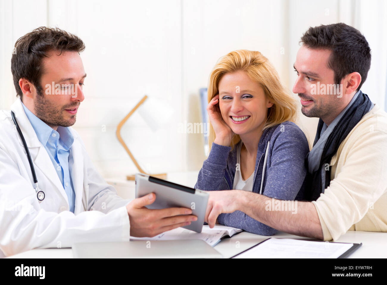 Seeing a doctor hi-res stock photography and images - Alamy