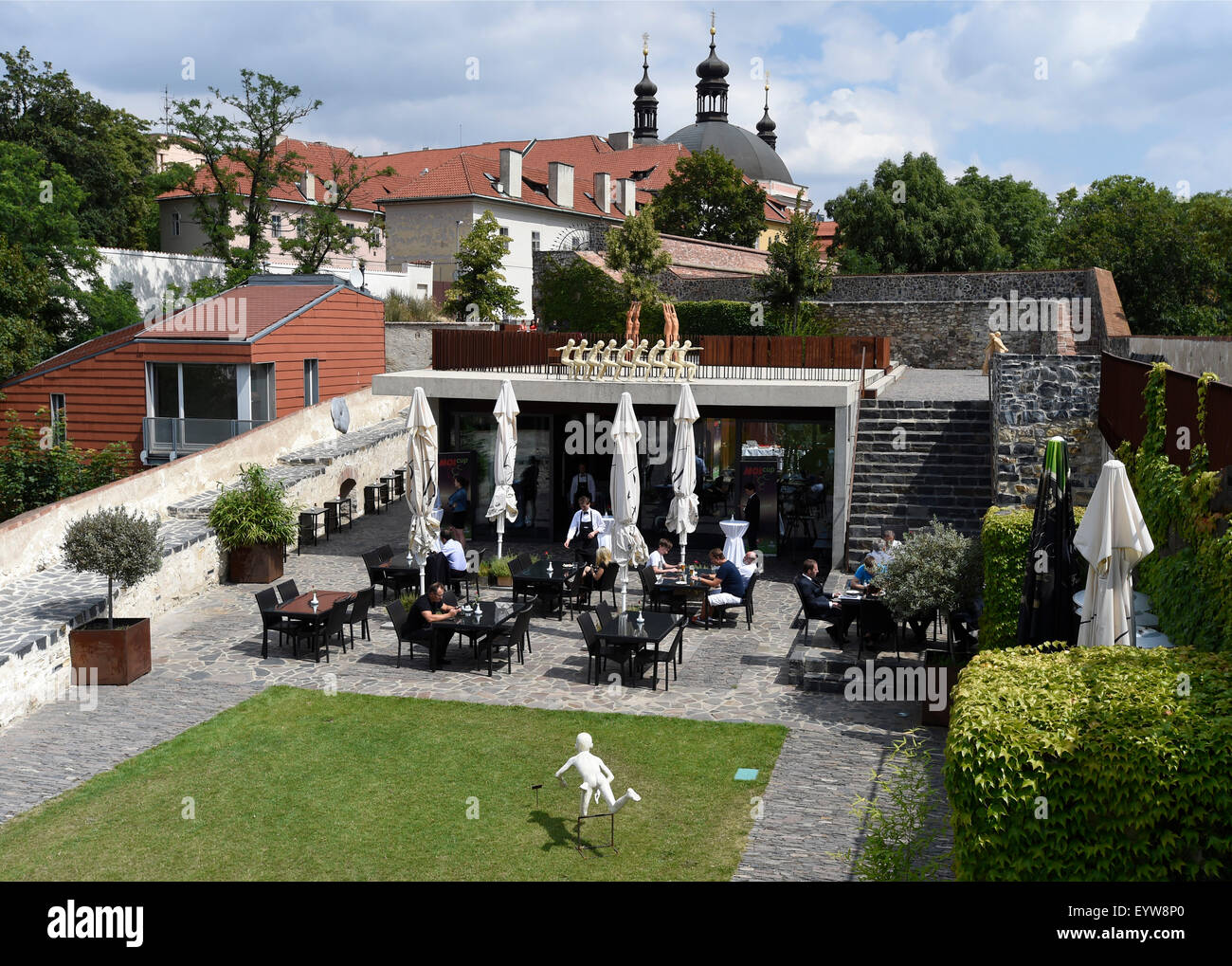 Bastion Prague Restaurant Stock Photo - Alamy