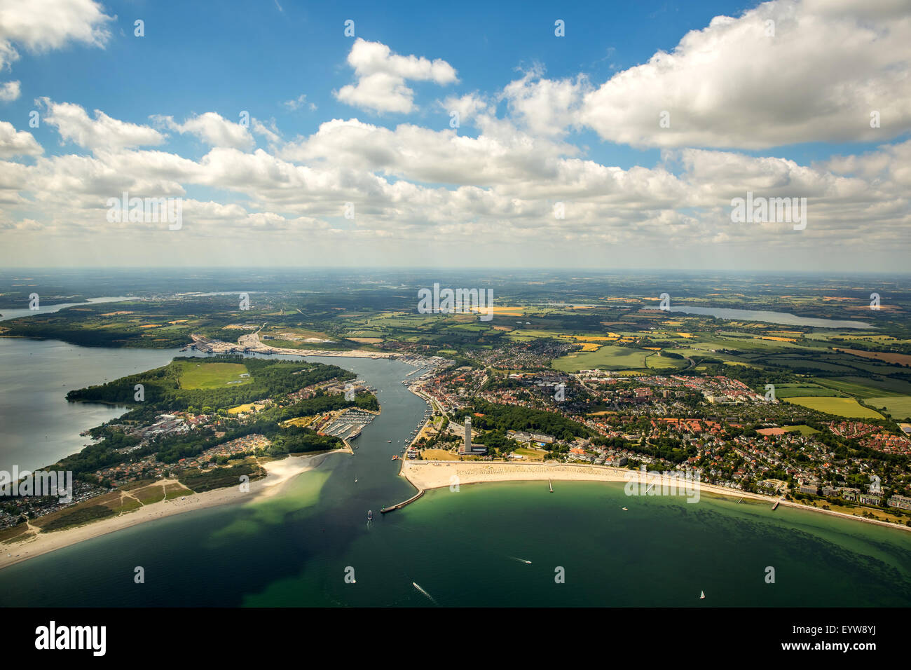 Bay of Lübeck, Travemünde, Dassow, Mecklenburg-Western Pomerania ...
