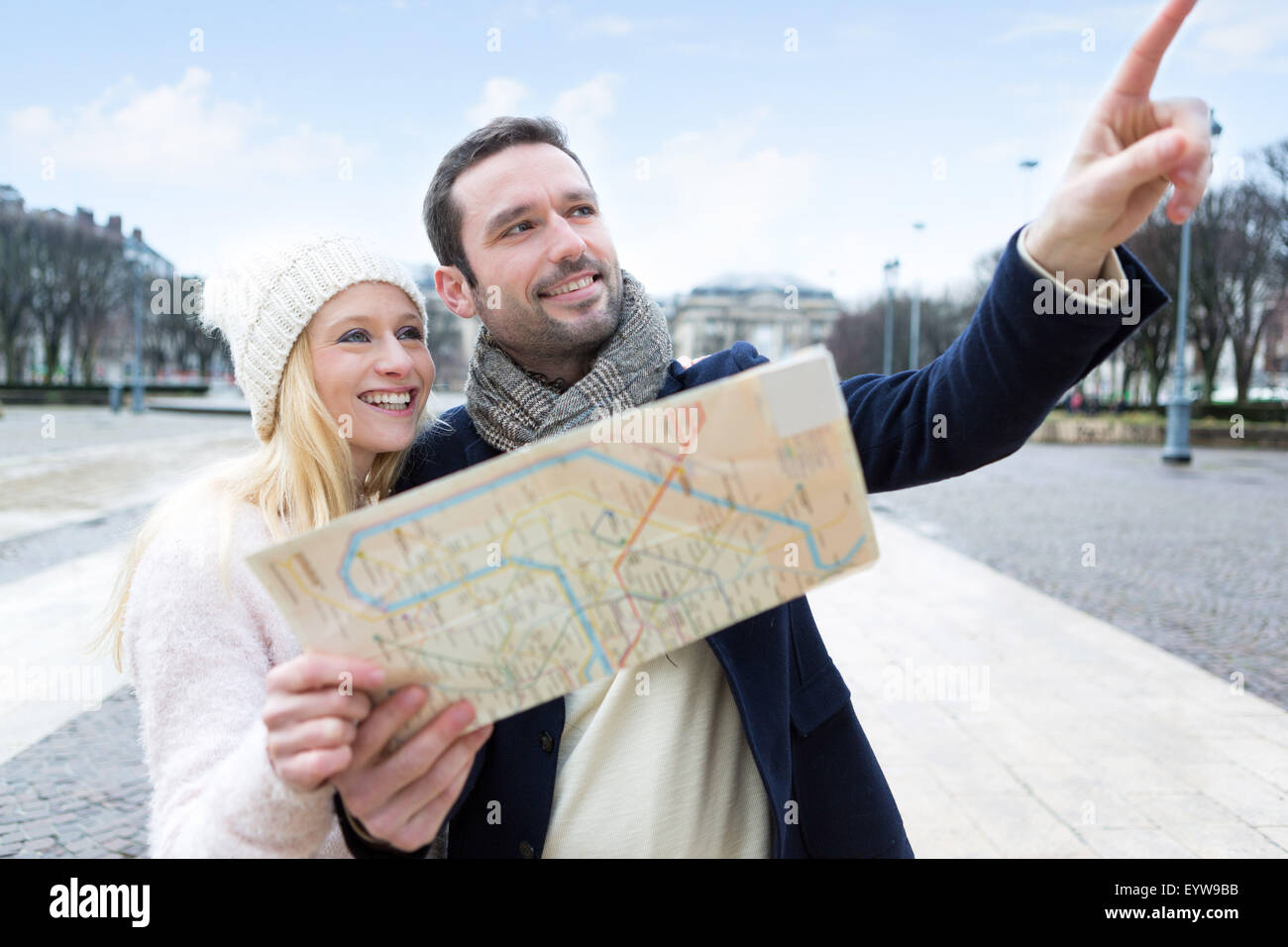 Watching map hi-res stock photography and images - Alamy