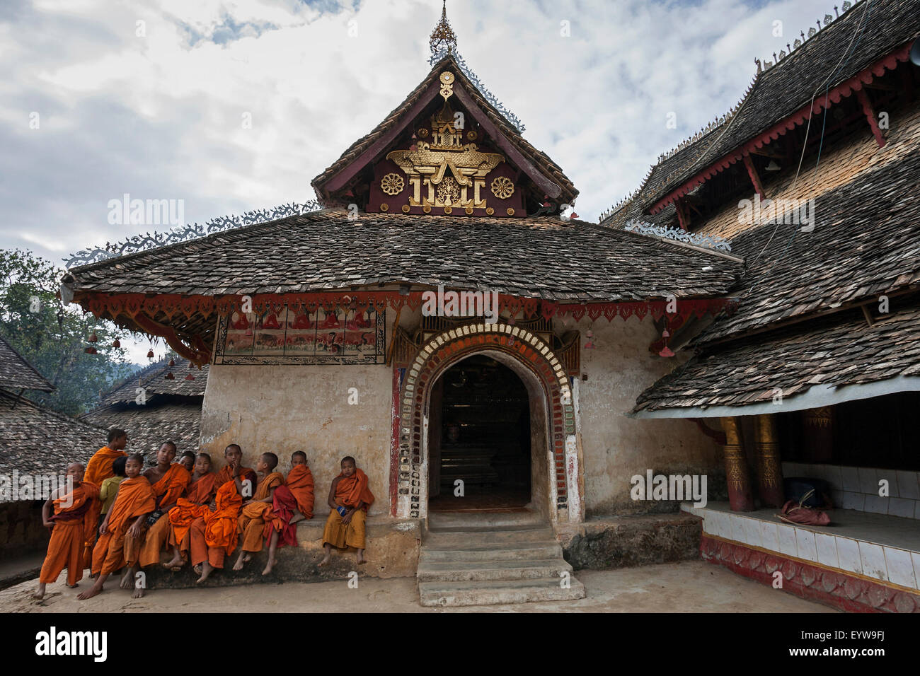 Buddhist boy monks hi-res stock photography and images - Alamy
