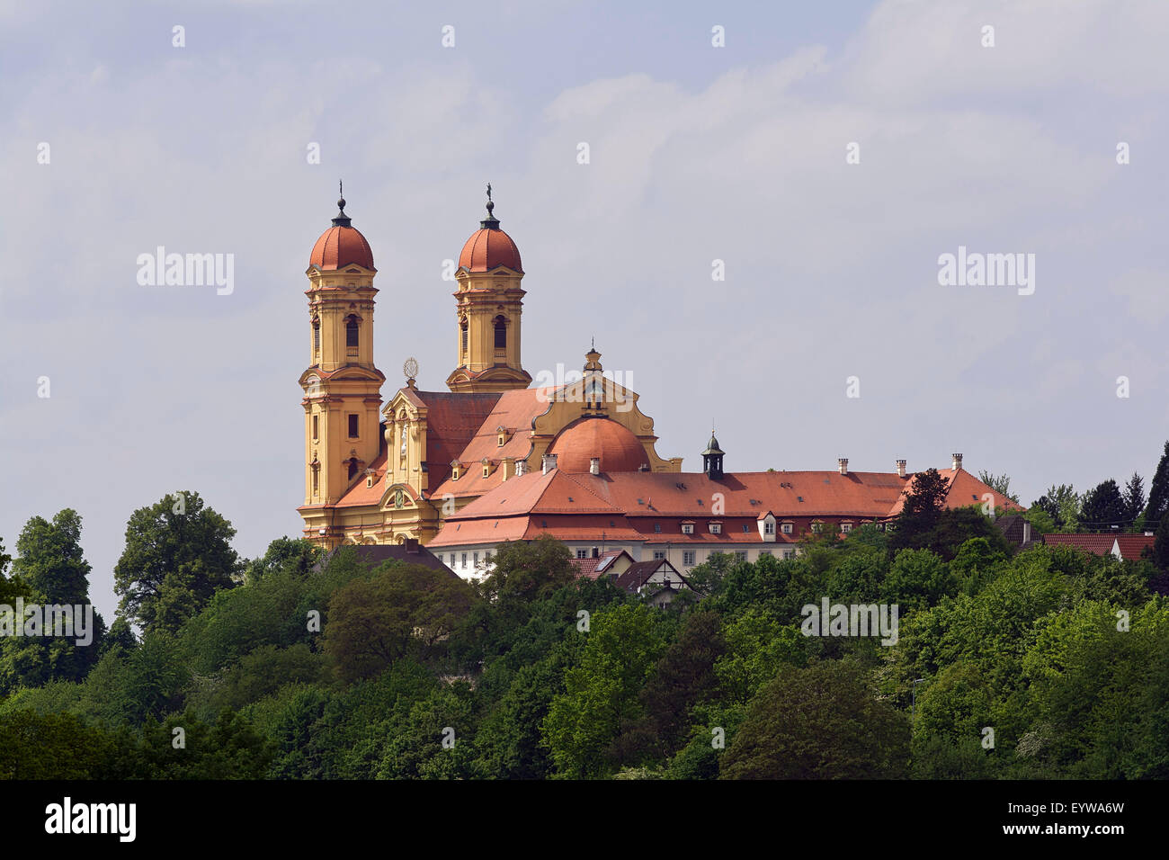 Schönenberg pilgrimage church, Ellwangen, Baden-Württemberg, Germany ...