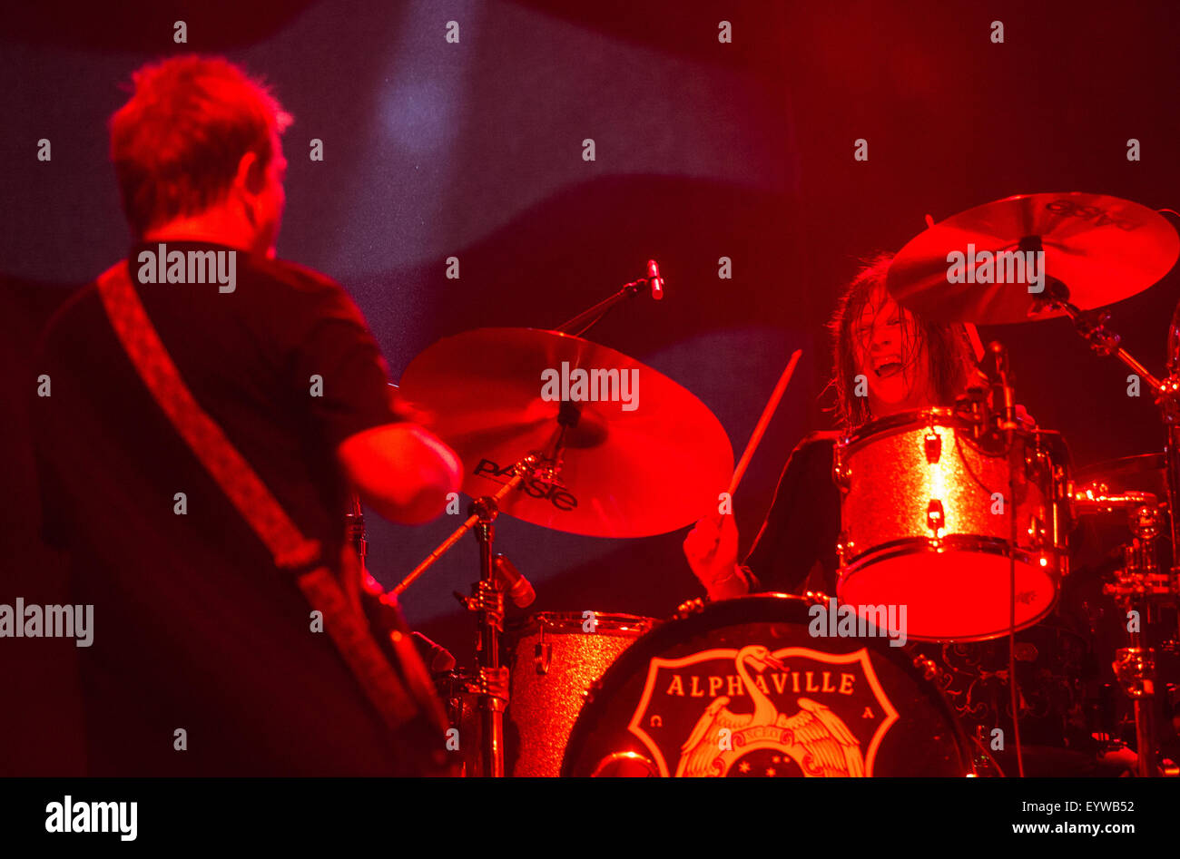 Alphaville band performs live during the Music Festival Sazavafest in ...