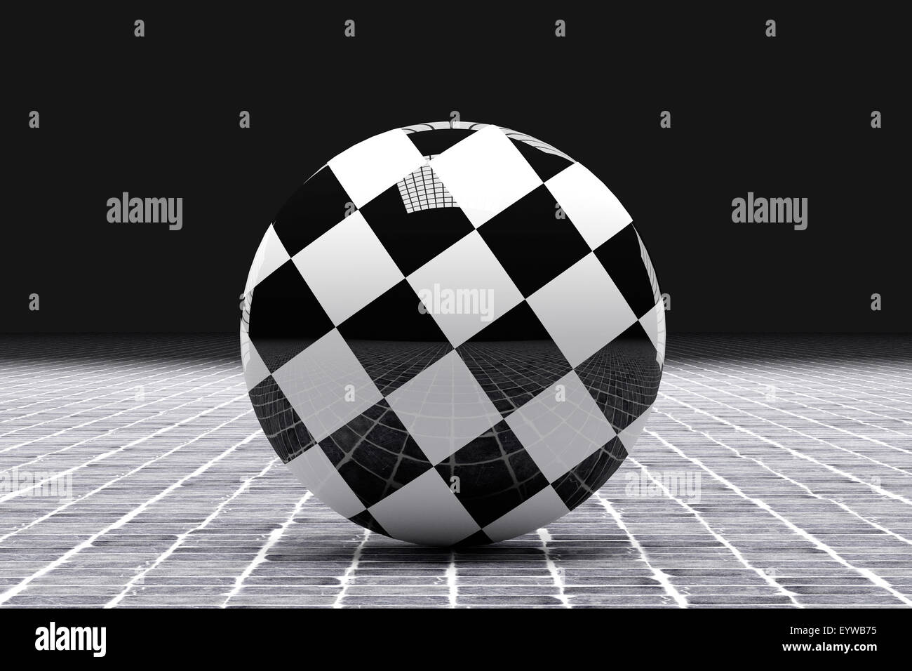 Checkered sphere hi-res stock photography and images - Alamy