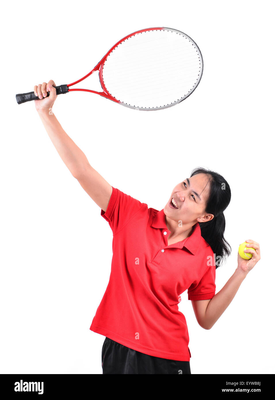 tennis player isolated on white background Stock Photo - Alamy