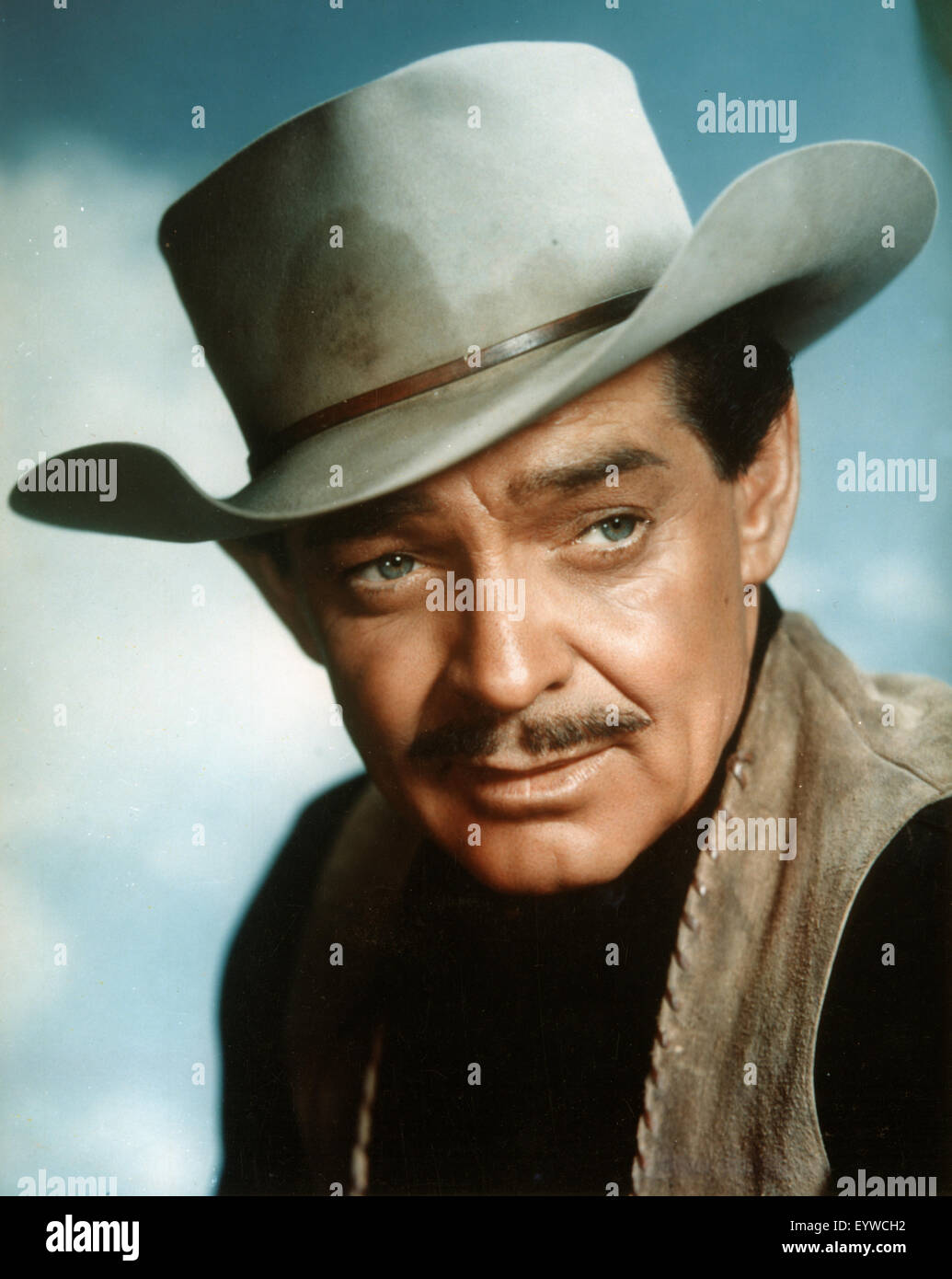 The Tall Men Year : 1955 Director : Raoul Walsh Clark Gable Stock Photo ...