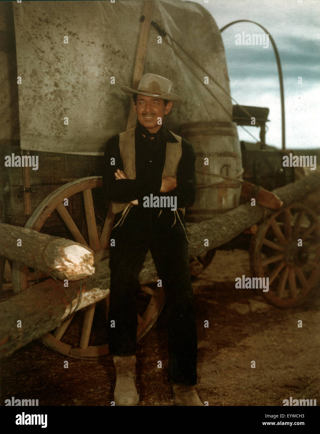 The Tall Men Year : 1955 Director : Raoul Walsh Clark Gable Stock Photo ...