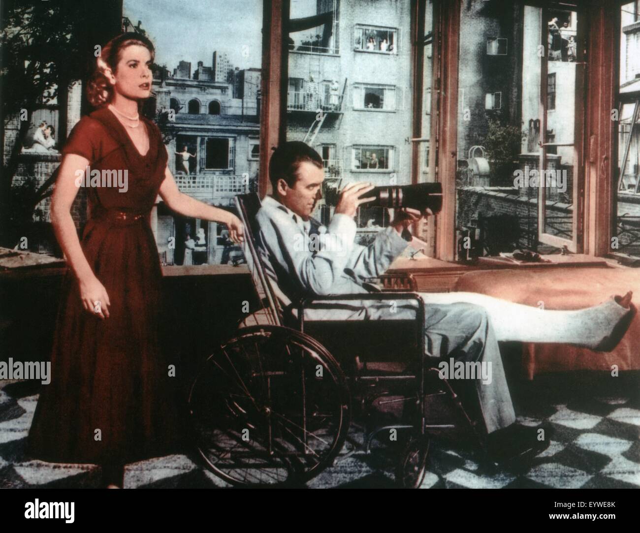 Rear Window Year: 1954 - USA Director: Alfred Hitchcock Grace Kelly ...