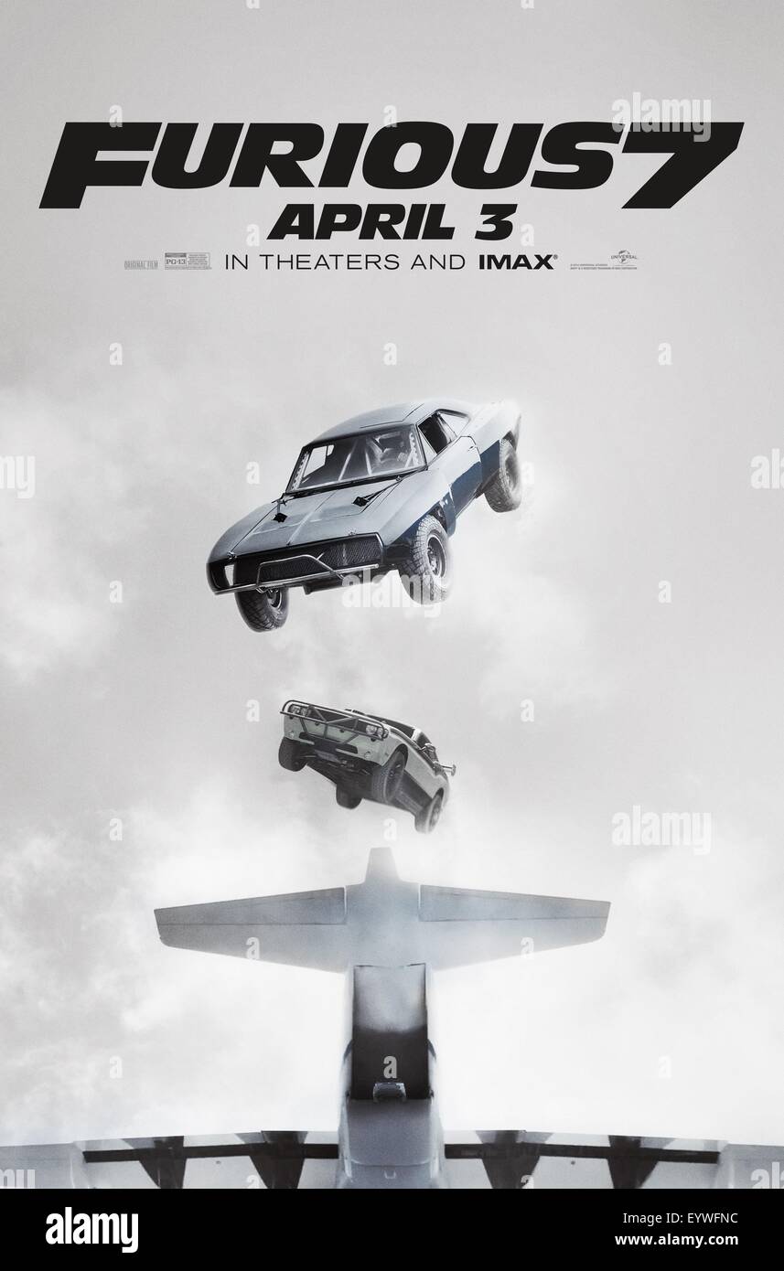 Furious 7 ; Year : 2015 USA / Japan ; Director : James Wan ; Movie ...