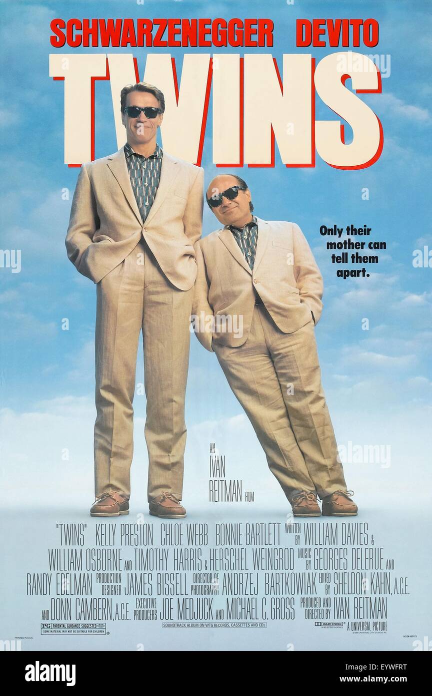Twins ; Year: 1988 ; Director: Ivan Reitman ; Arnold Schwarzenegger ...