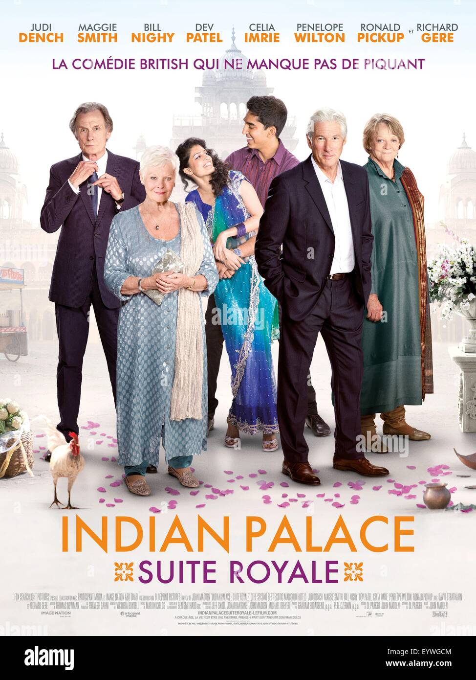 The Best Exotic Marigold Hotel Poster