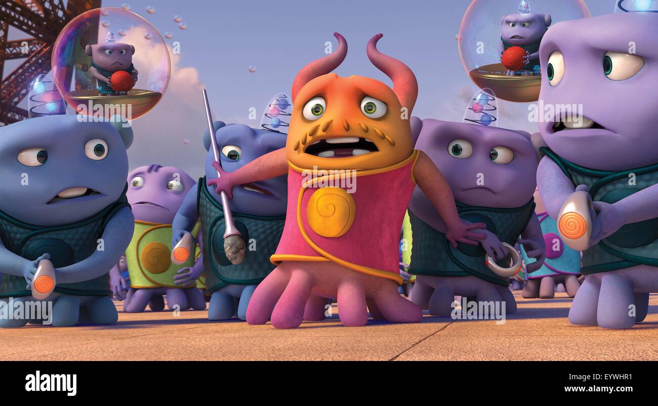 Home ; Year : 2015 USA ; Director : Tim Johnson ; Animation Stock Photo ...