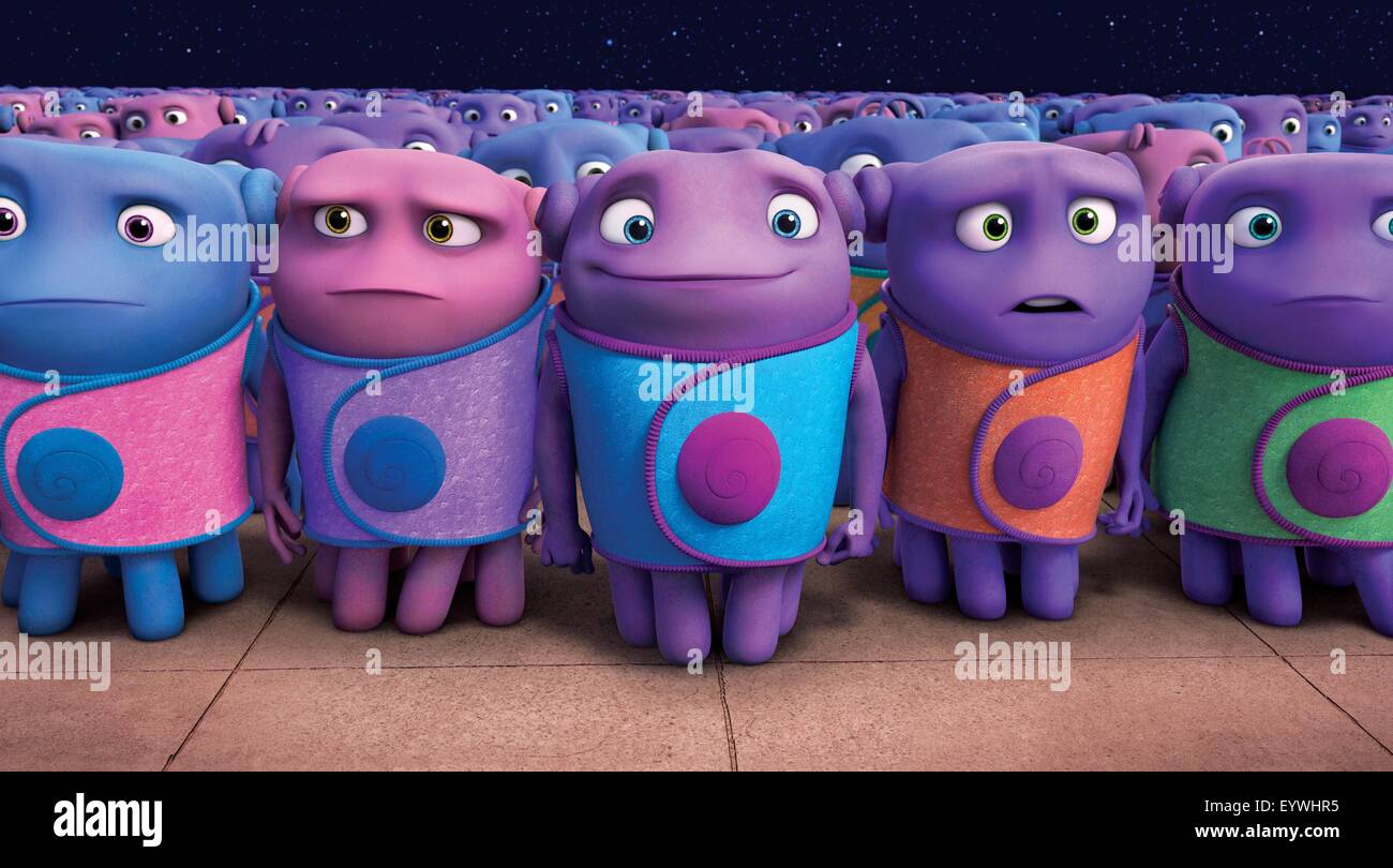 Home ; Year : 2015 USA ; Director : Tim Johnson ; Animation Stock Photo ...