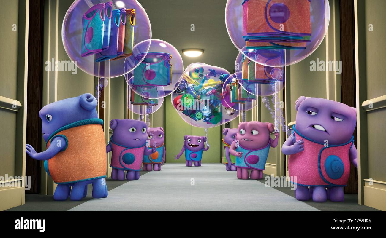 Home ; Year : 2015 USA ; Director : Tim Johnson ; Animation Stock Photo ...