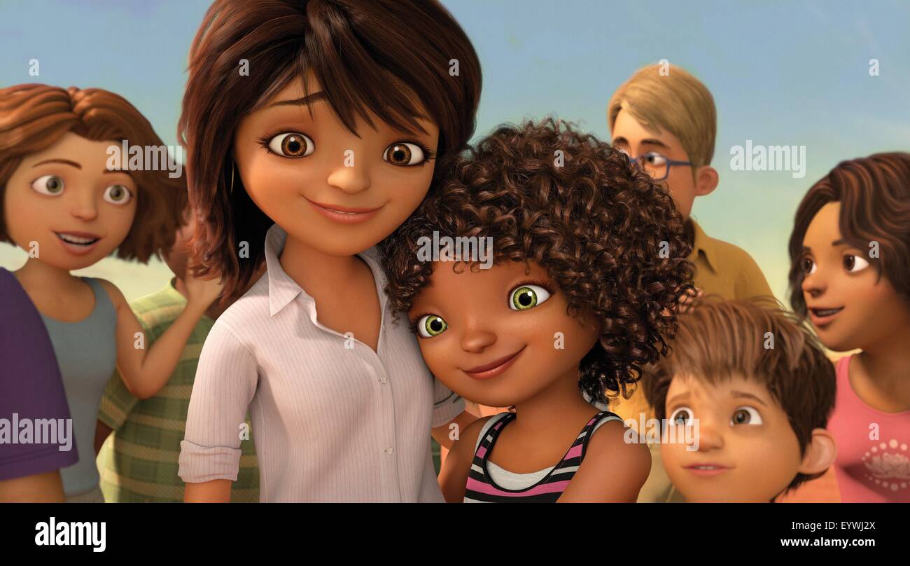 Home ; Year : 2015 USA ; Director : Tim Johnson ; Animation Stock Photo ...