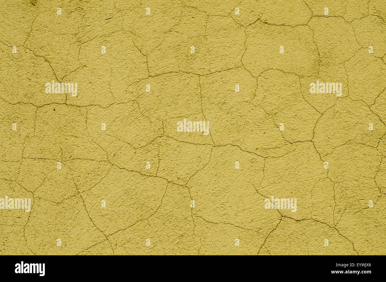 yellow painted cracked wall background texture Stock Photo - Alamy