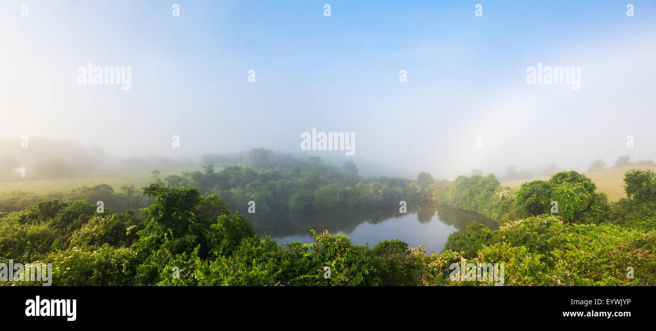 Rainbow and fog hi-res stock photography and images - Alamy