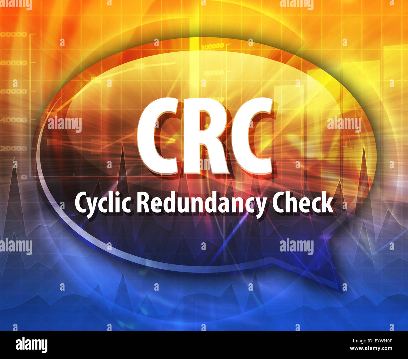 Speech bubble illustration of information technology acronym ...
