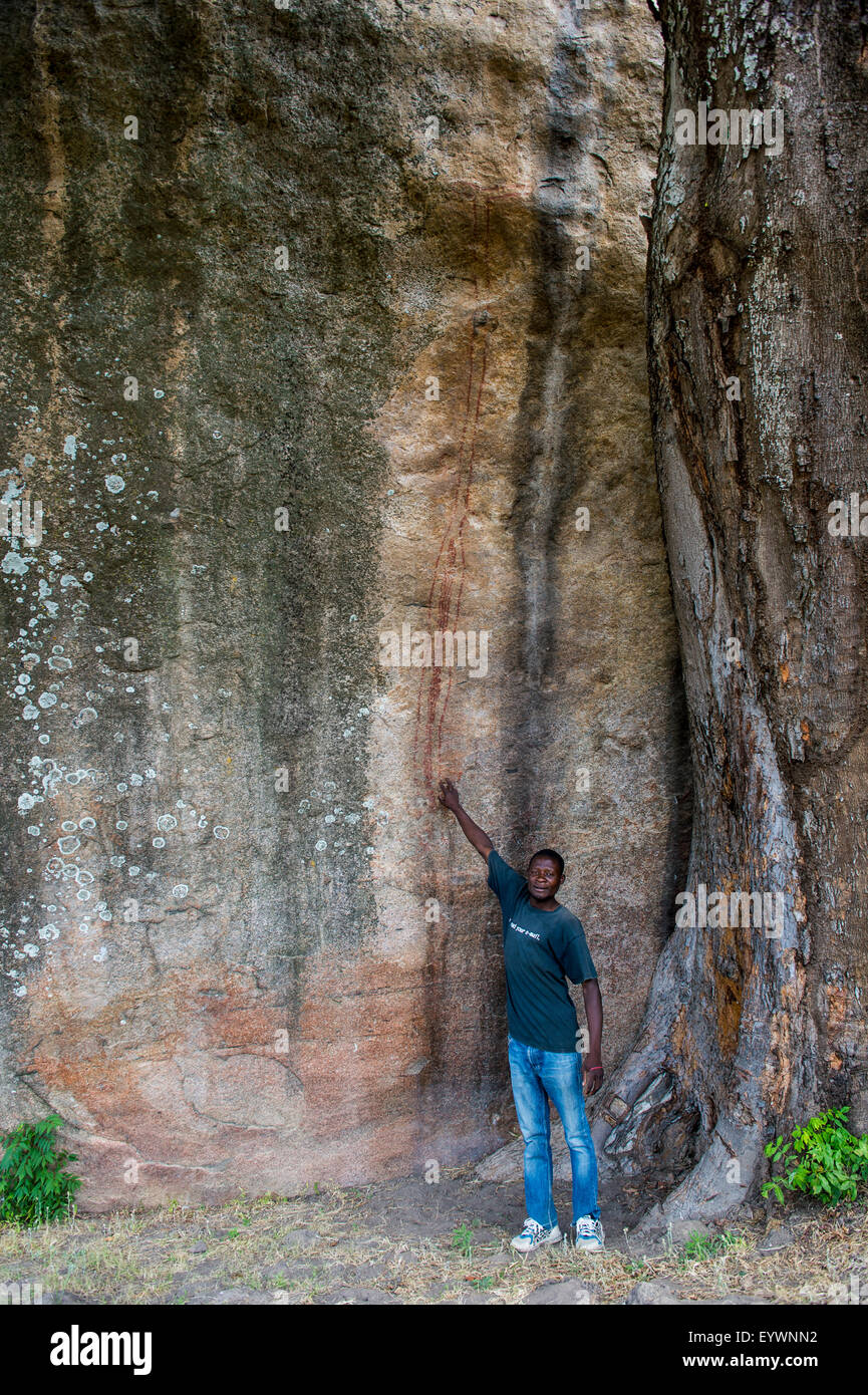 Chongoni Rock-Art Area, UNESCO World Heritage Site, Malawi, Africa ...