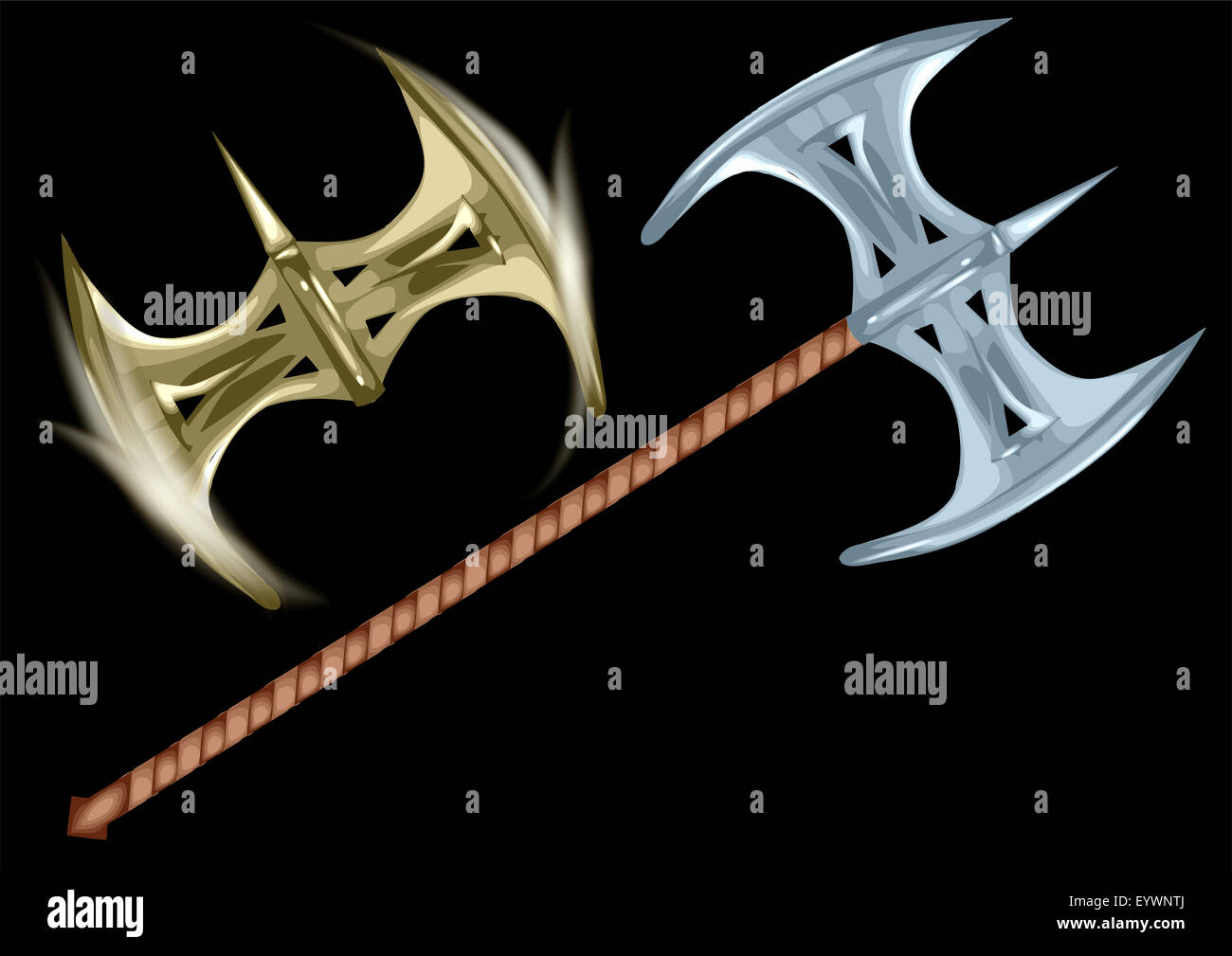 Double battle axe hi-res stock photography and images - Alamy