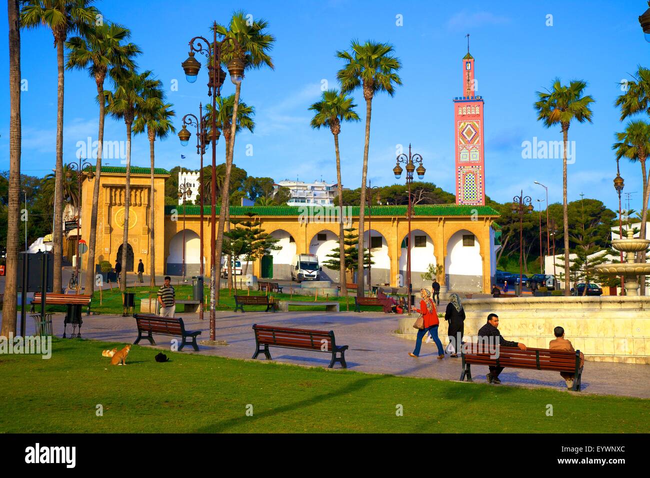 Grand Socco, Tangier, Morocco, North Africa, Africa Stock Photo ...
