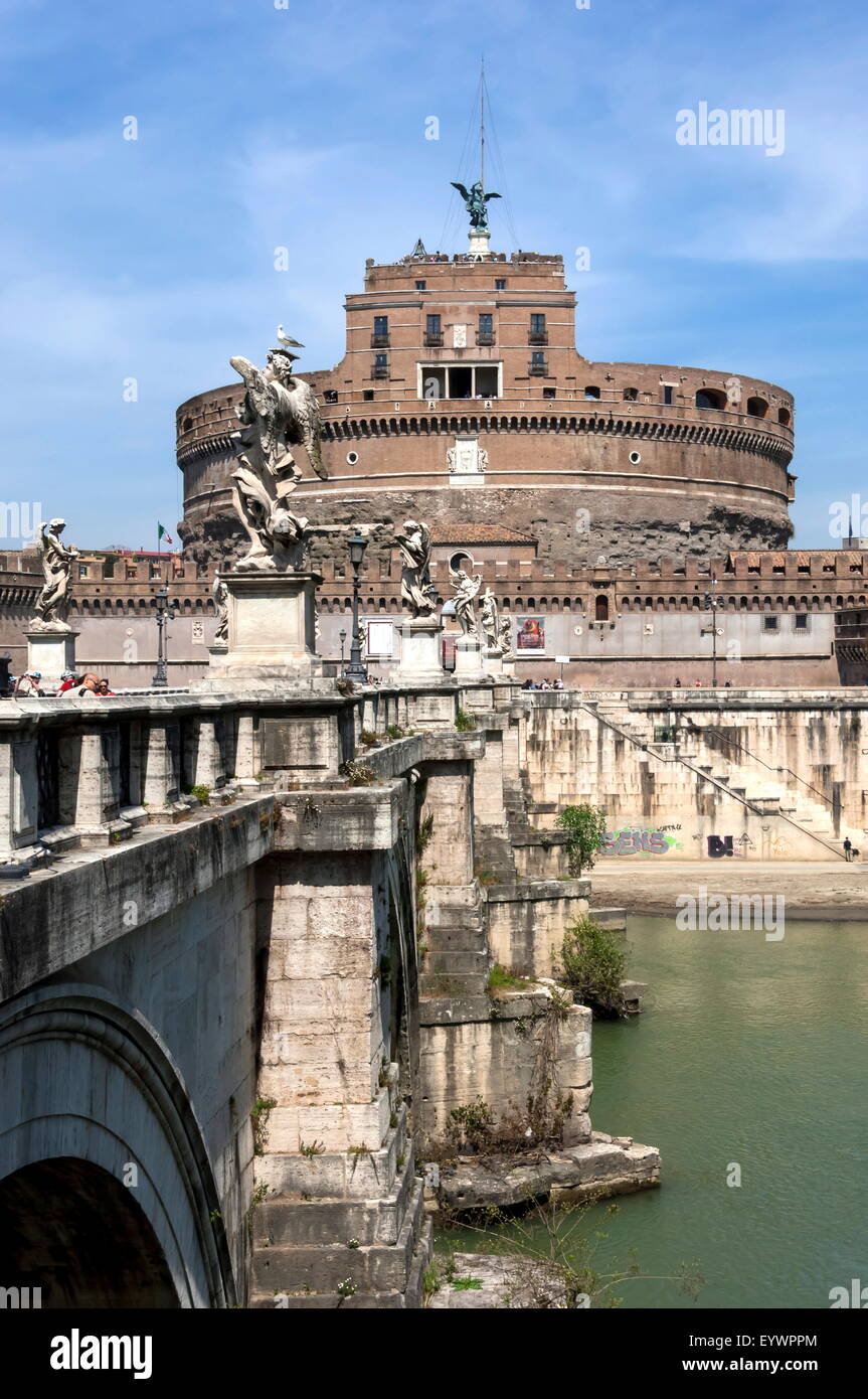 Castel Sant Angelo, Rome, Lazio, Italy, Europe Stock Photo - Alamy