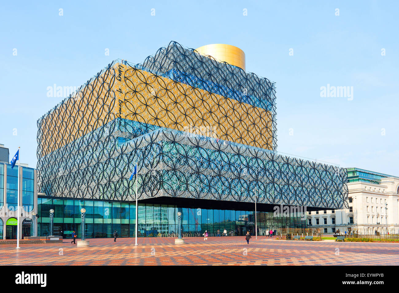 Birmingham library view hi-res stock photography and images - Alamy