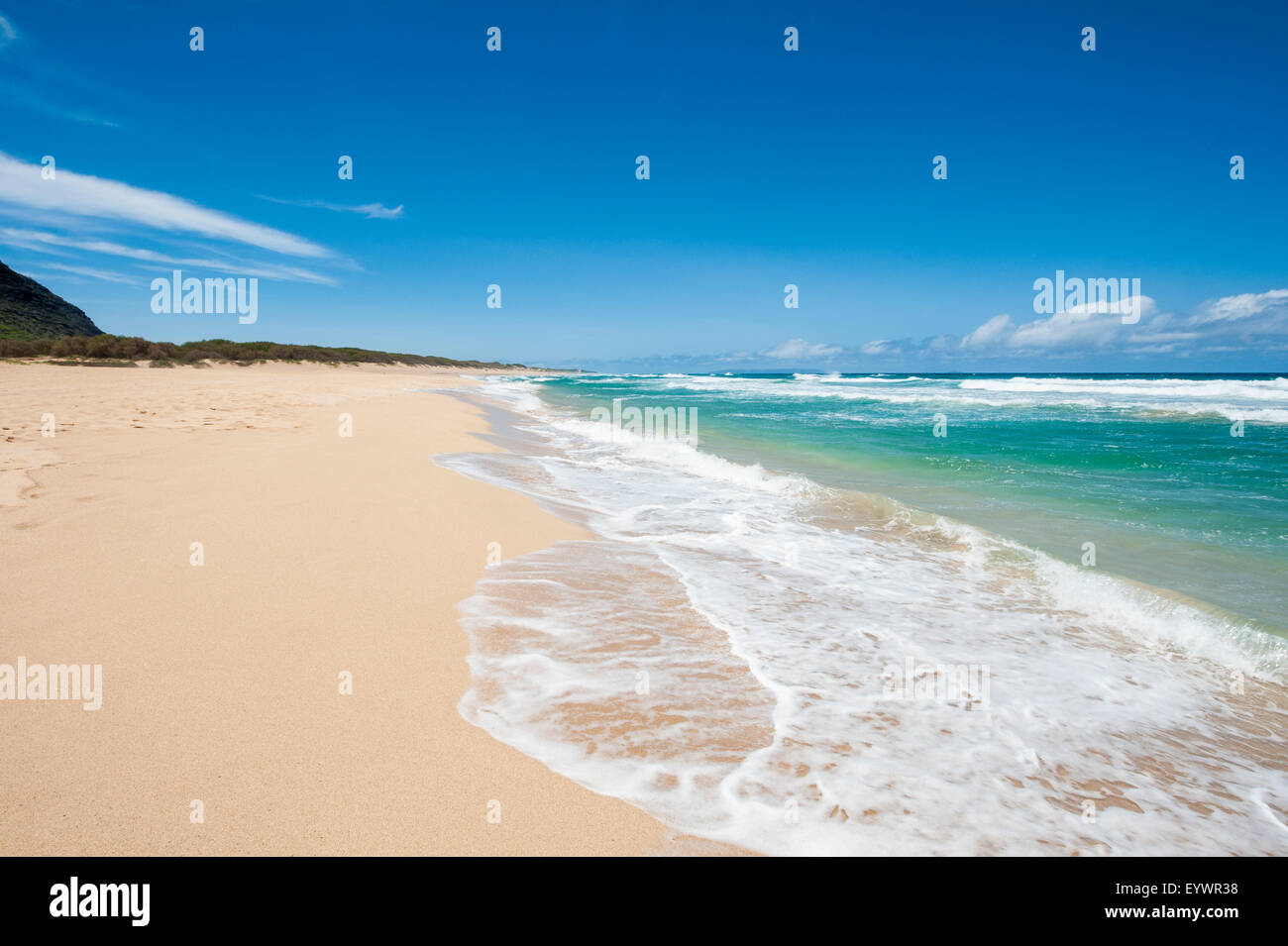 Polihale Beach, Polihale State Park, Kauai, Hawaii, United States of ...