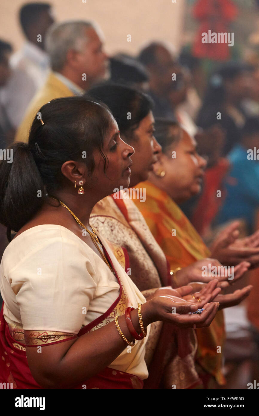Tamil Catholic celebration, Antony, France, Europe Stock Photo - Alamy