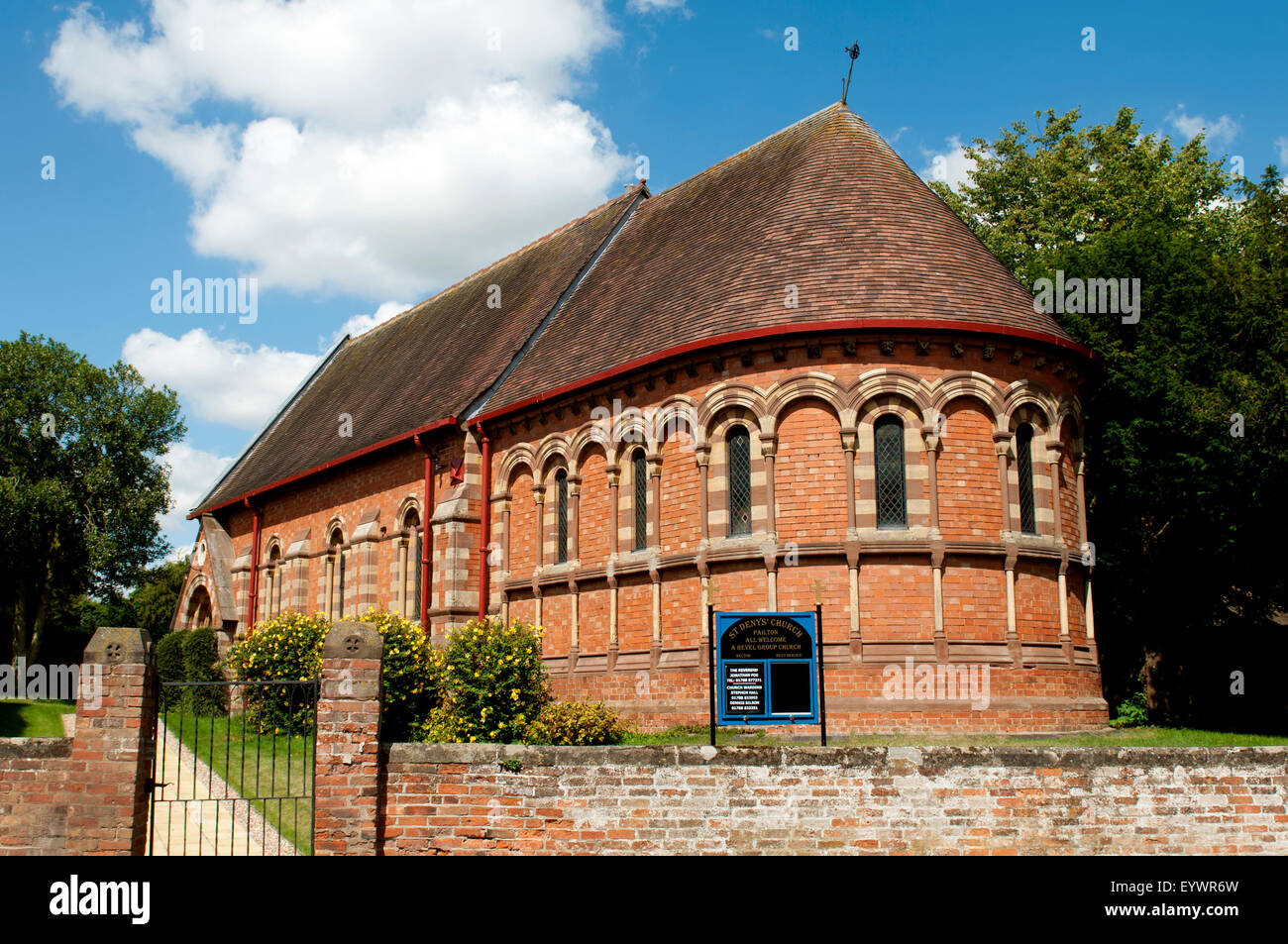 St. Denys Church, Pailton, Warwickshire, England, UK Stock Photo - Alamy