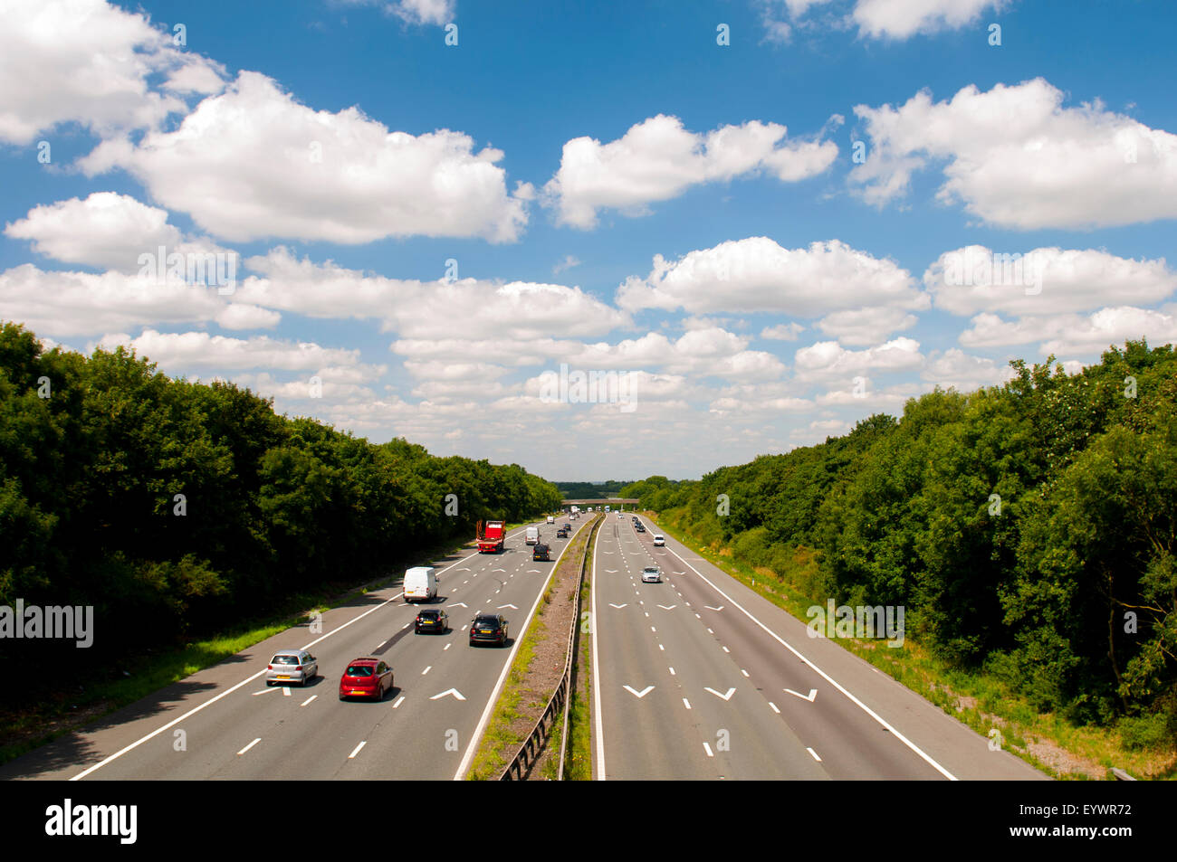 M6 road britain hi-res stock photography and images - Alamy