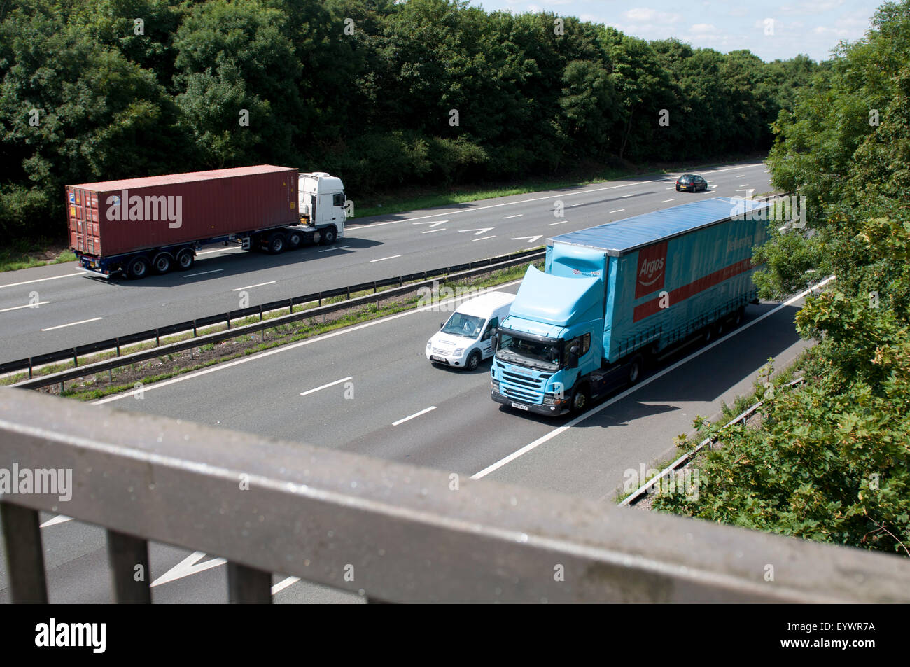 M6 motorway vehicles hi-res stock photography and images - Alamy