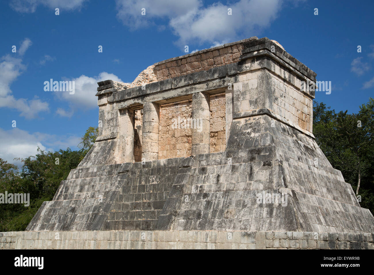 Temple of the Bearded Man (Templo del Barbado), Chichen Itza, UNESCO ...