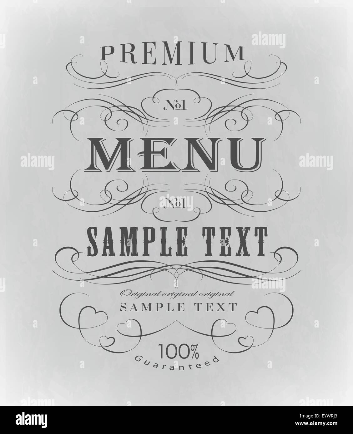calligraphic design elements Stock Vector Image & Art - Alamy