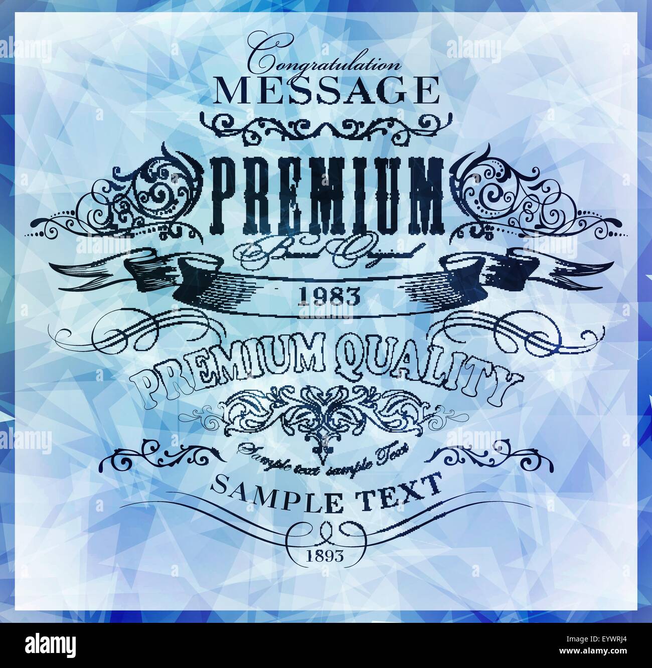 Calligraphic design hi-res stock photography and images - Alamy