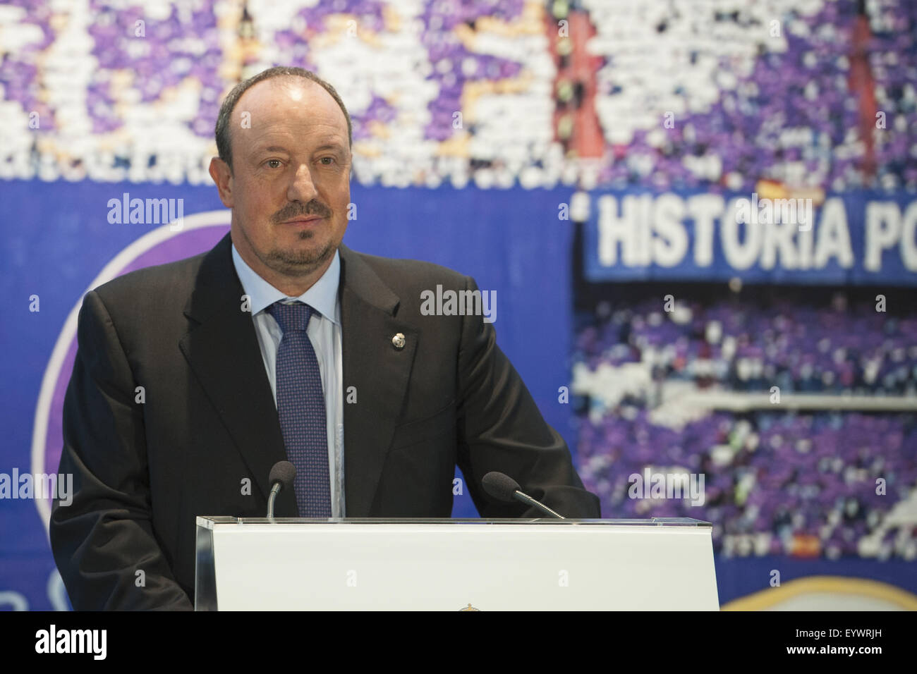Rafael Benitez is appointed as the new Real Madrid FC manager during a ...