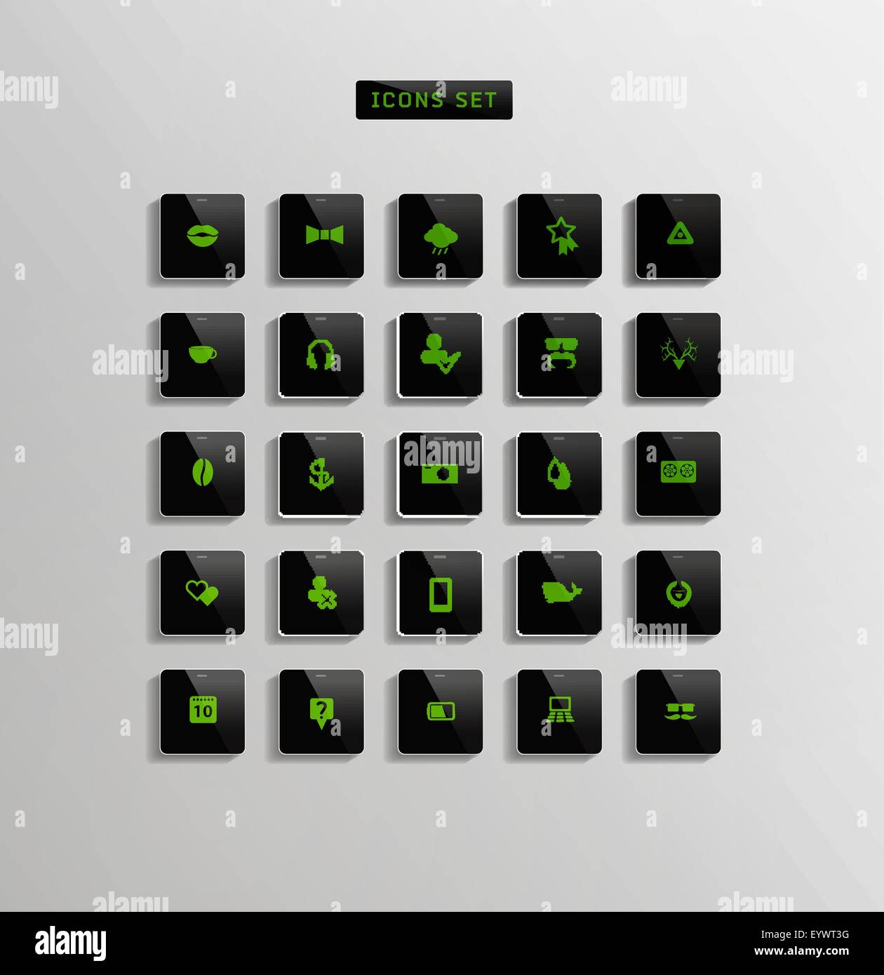 Plat card Stock Vector Images - Alamy