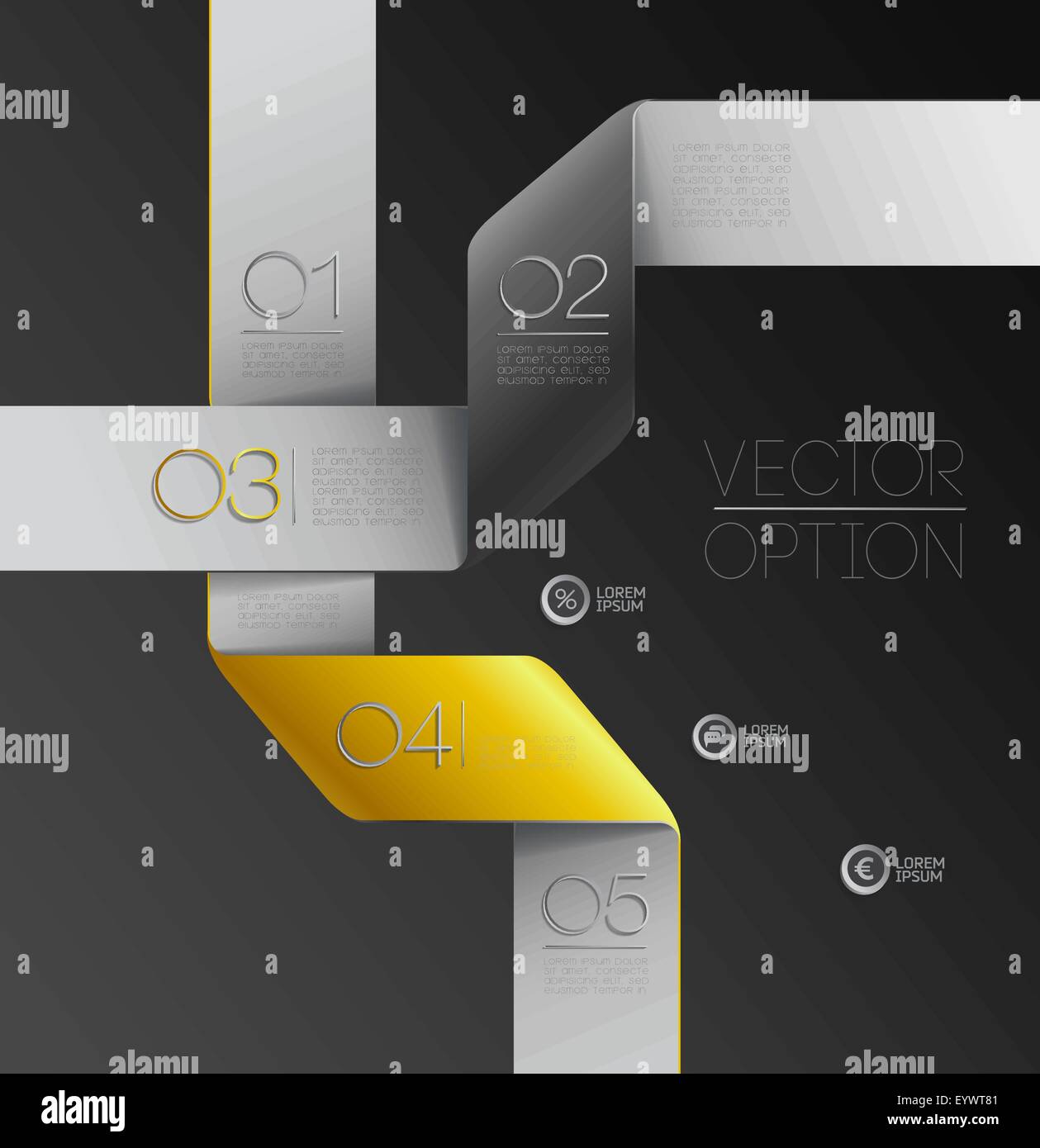 Design elements for options Stock Vector Image & Art - Alamy