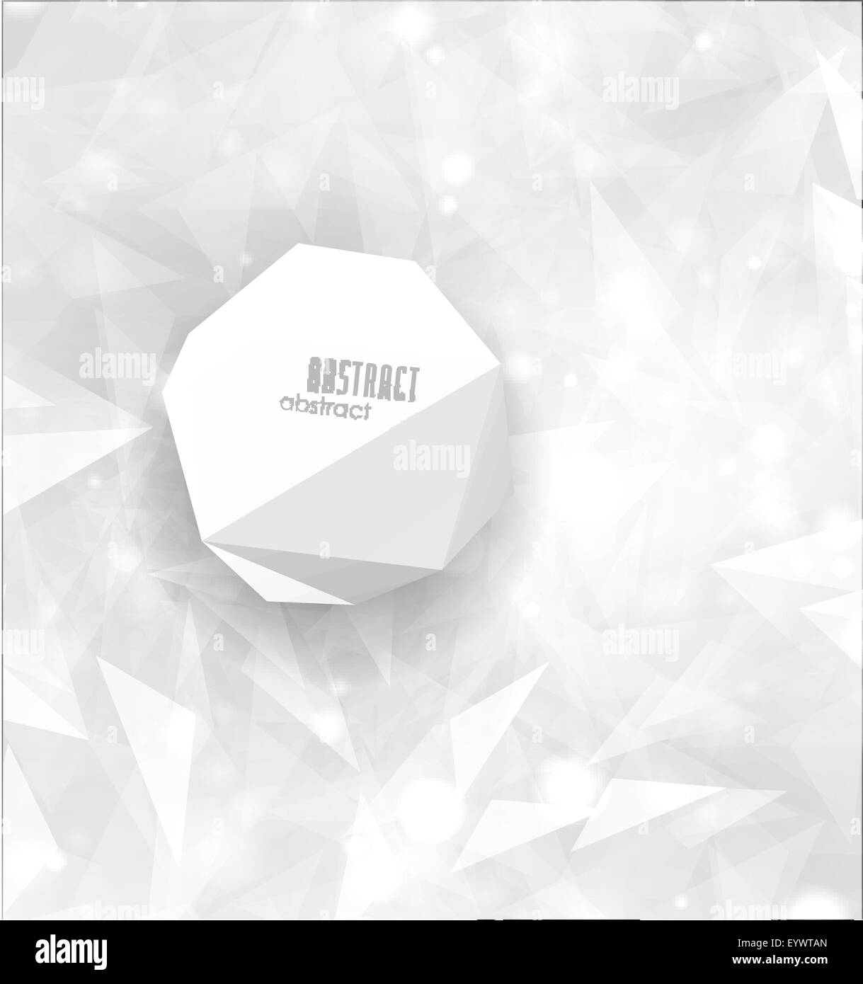 Abstract 3D Geometrical Design Stock Vector Image & Art - Alamy