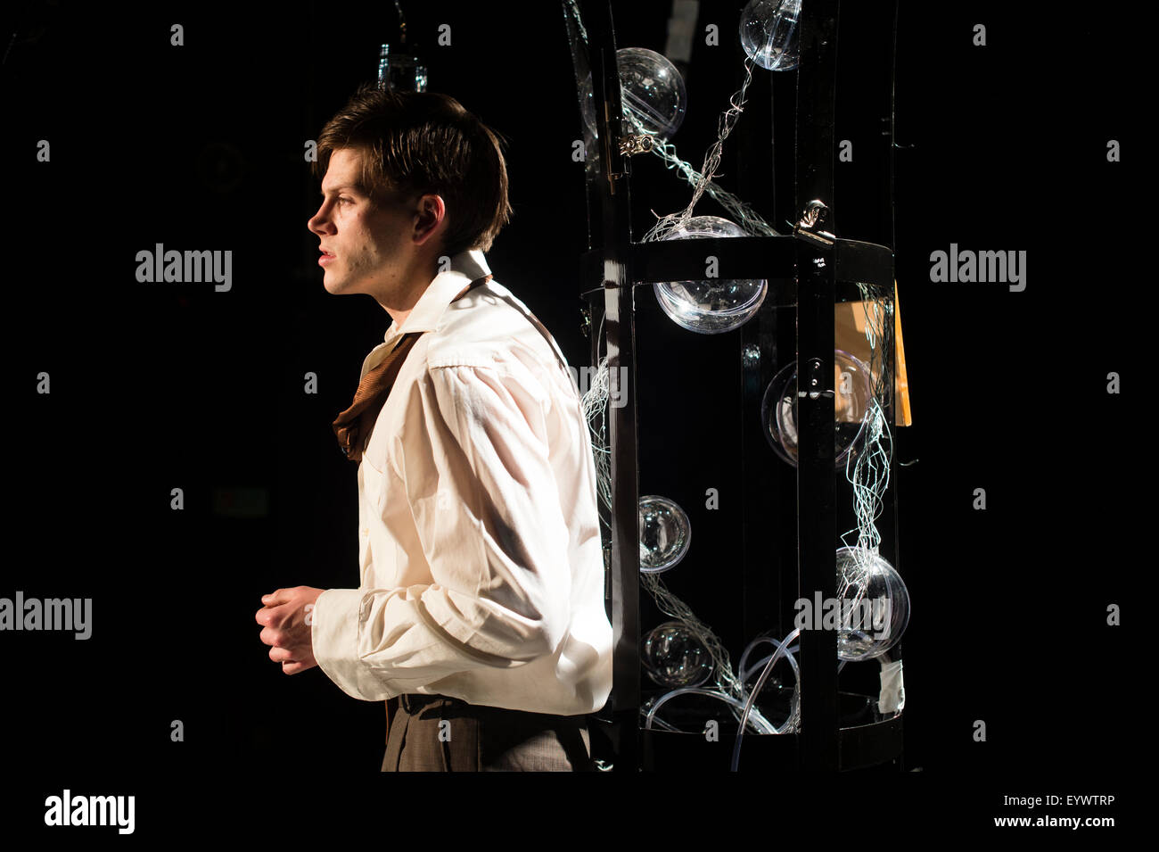 Actor on stage in costume play hi-res stock photography and images - Alamy