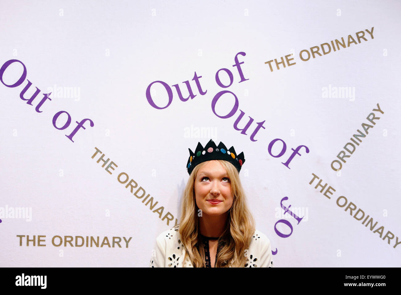 London, UK. 3rd August, 2015. Christie's Head of Sale Kate Summers ...