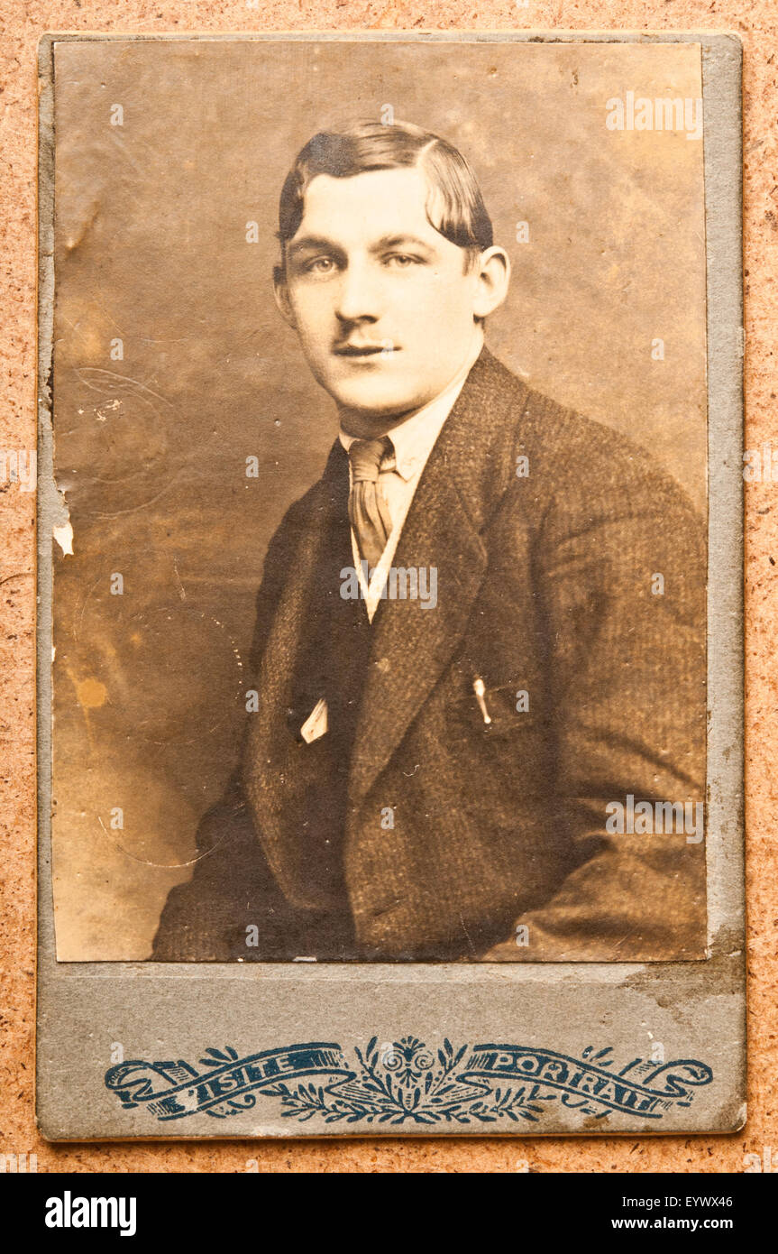 antique 19th century cdv or carte de visite photo portrait of a man ...