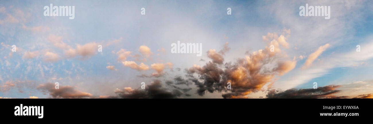 Stratocumulus Clouds At Sunset High Resolution Stock Photography and ...