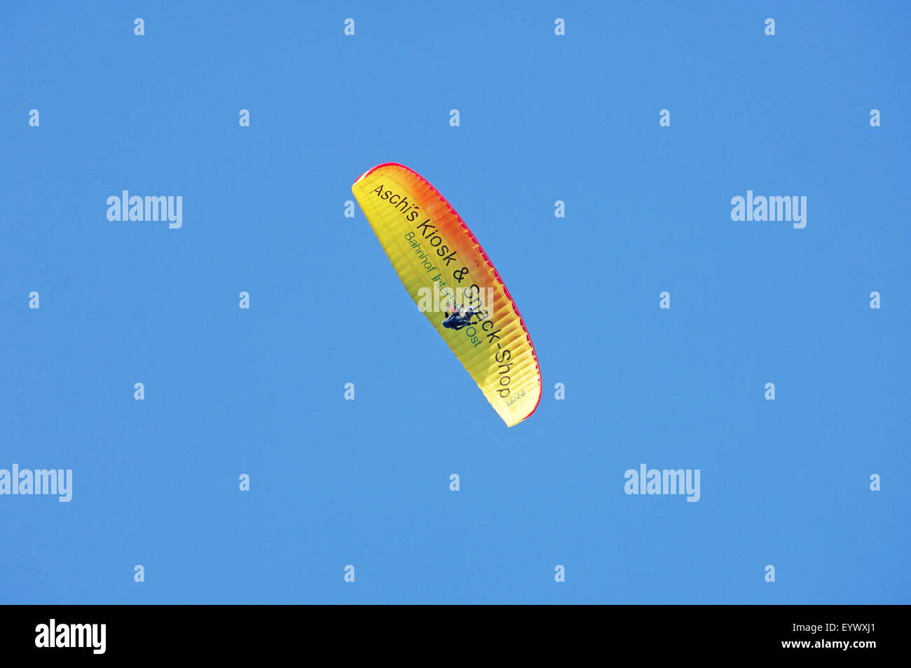 Paragliding Training at Swiss Stock Photo - Alamy