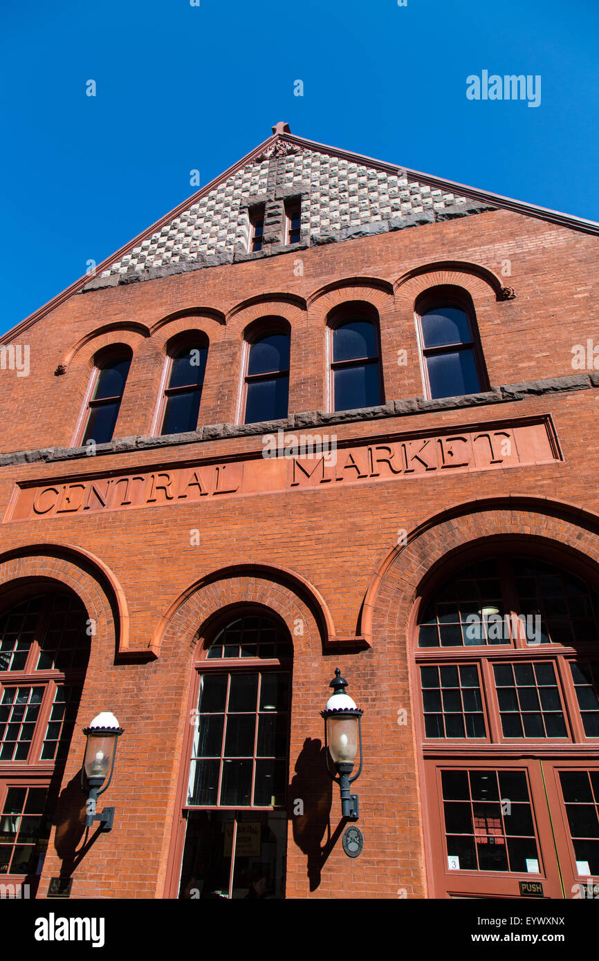 Historic Central Market in Penn Square, Lancaster City, PA Stock Photo ...