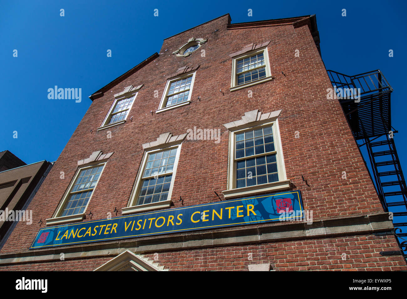 Heritage Center in Historic Penn Square, Lancaster City, PA Stock Photo ...